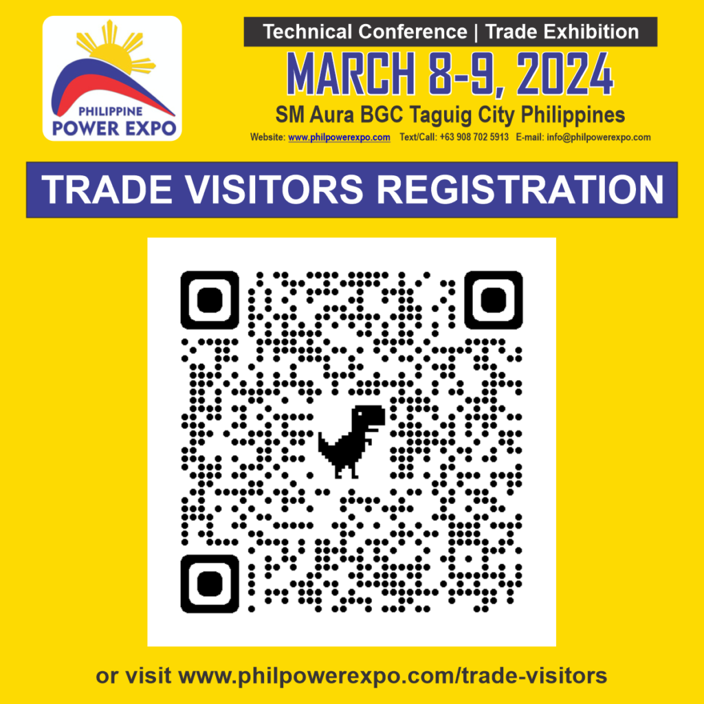 Trade Visitor Registration QR Code – Philippine Power Expo